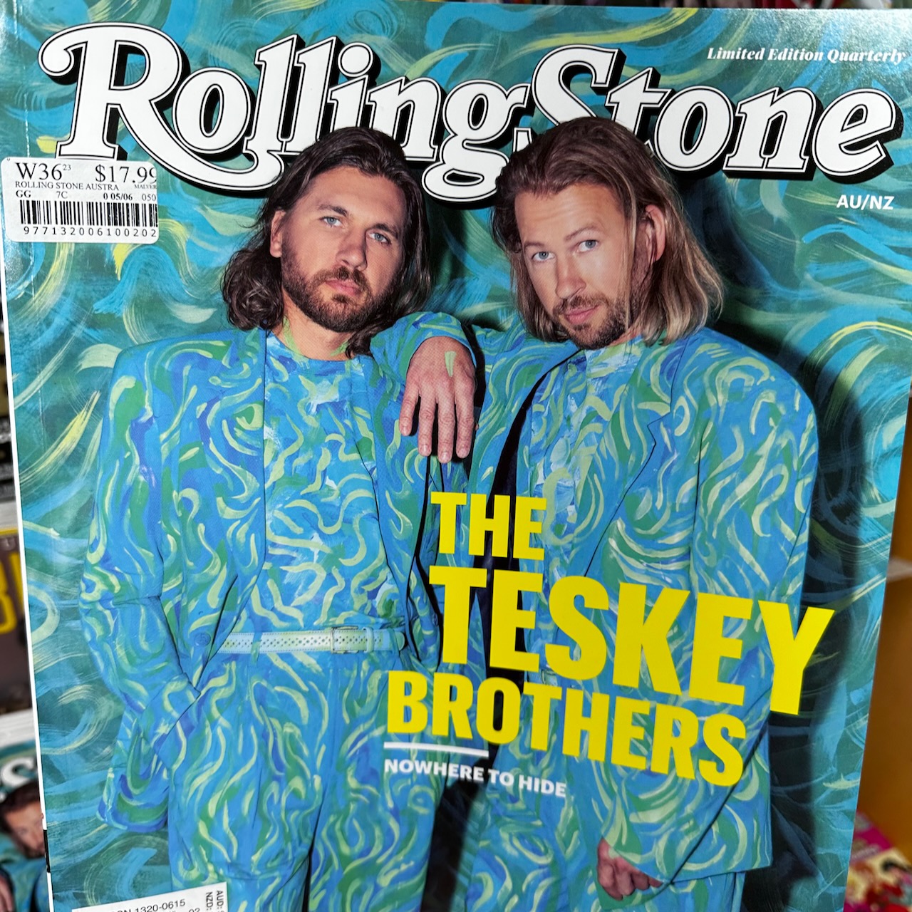 Melbourne’s own, The Teskey Brothers, are on the cover of Rolling Stone ...
